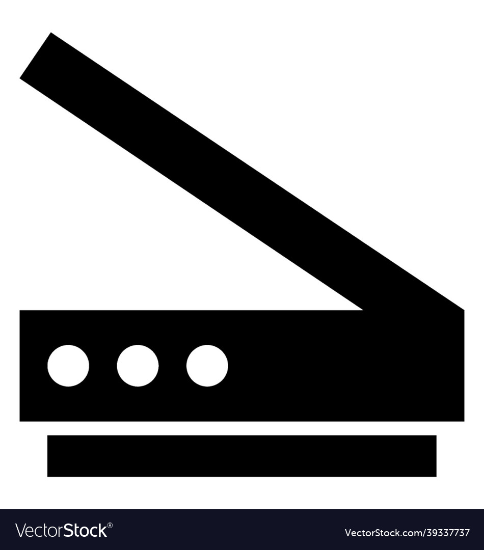 Scanner Royalty Free Vector Image - VectorStock