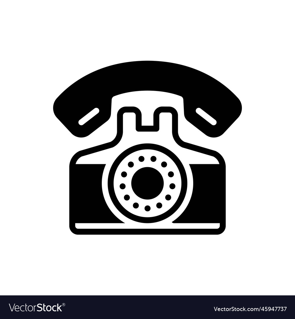 Tel Royalty Free Vector Image - VectorStock