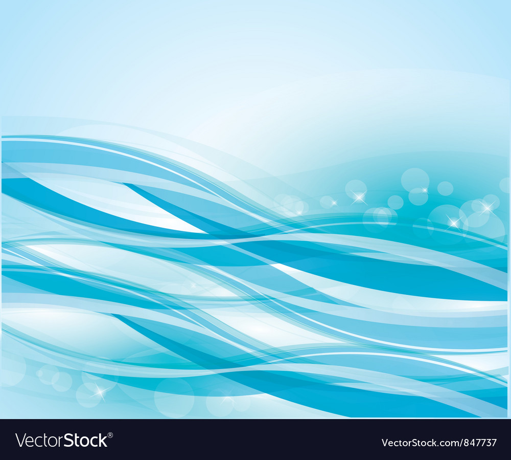 Waves Royalty Free Vector Image - VectorStock