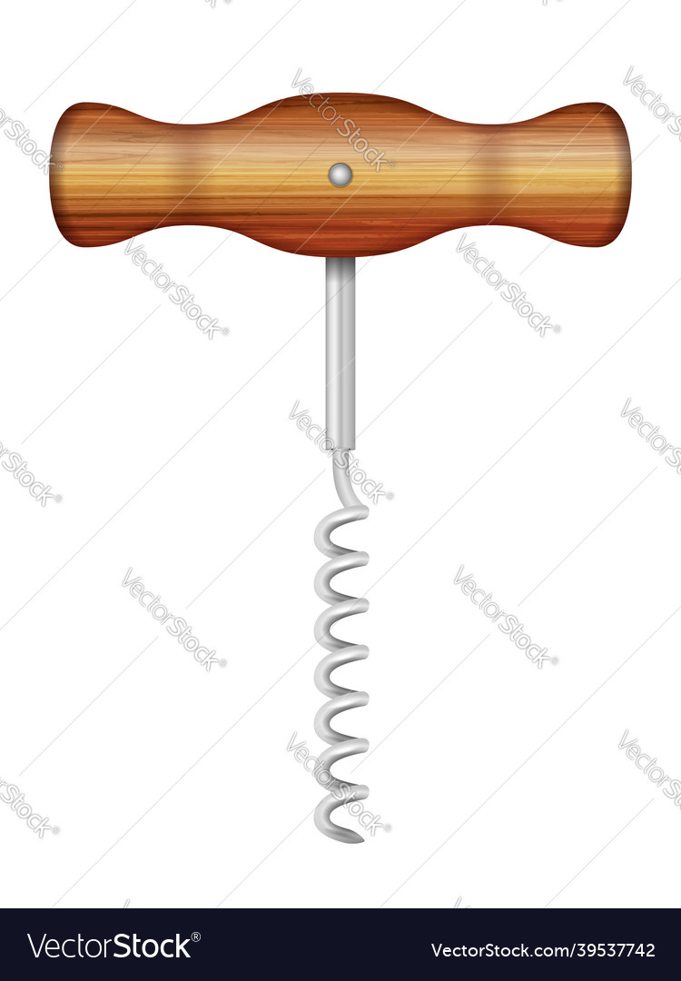 Corkscrew Royalty Free Vector Image - VectorStock