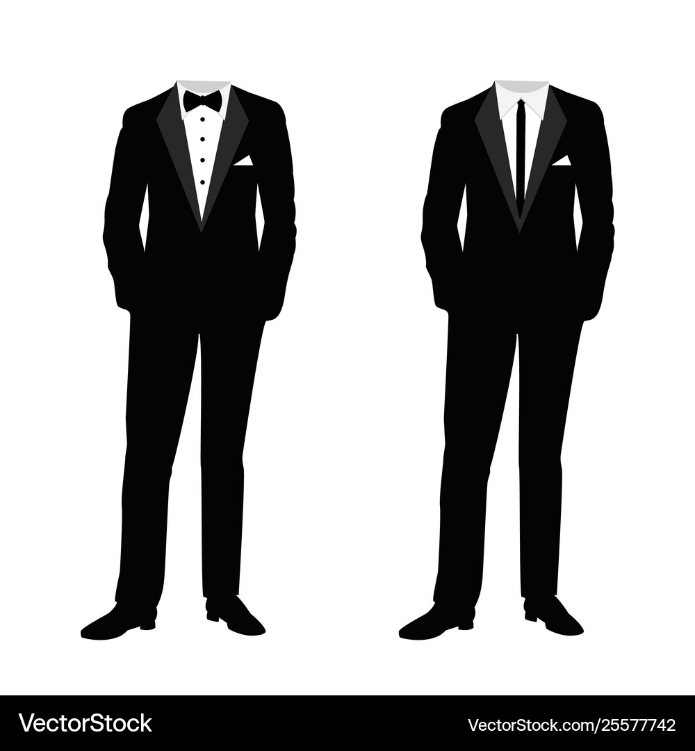 Black Suit Vector Black Suit, Illustration, Vector On A White