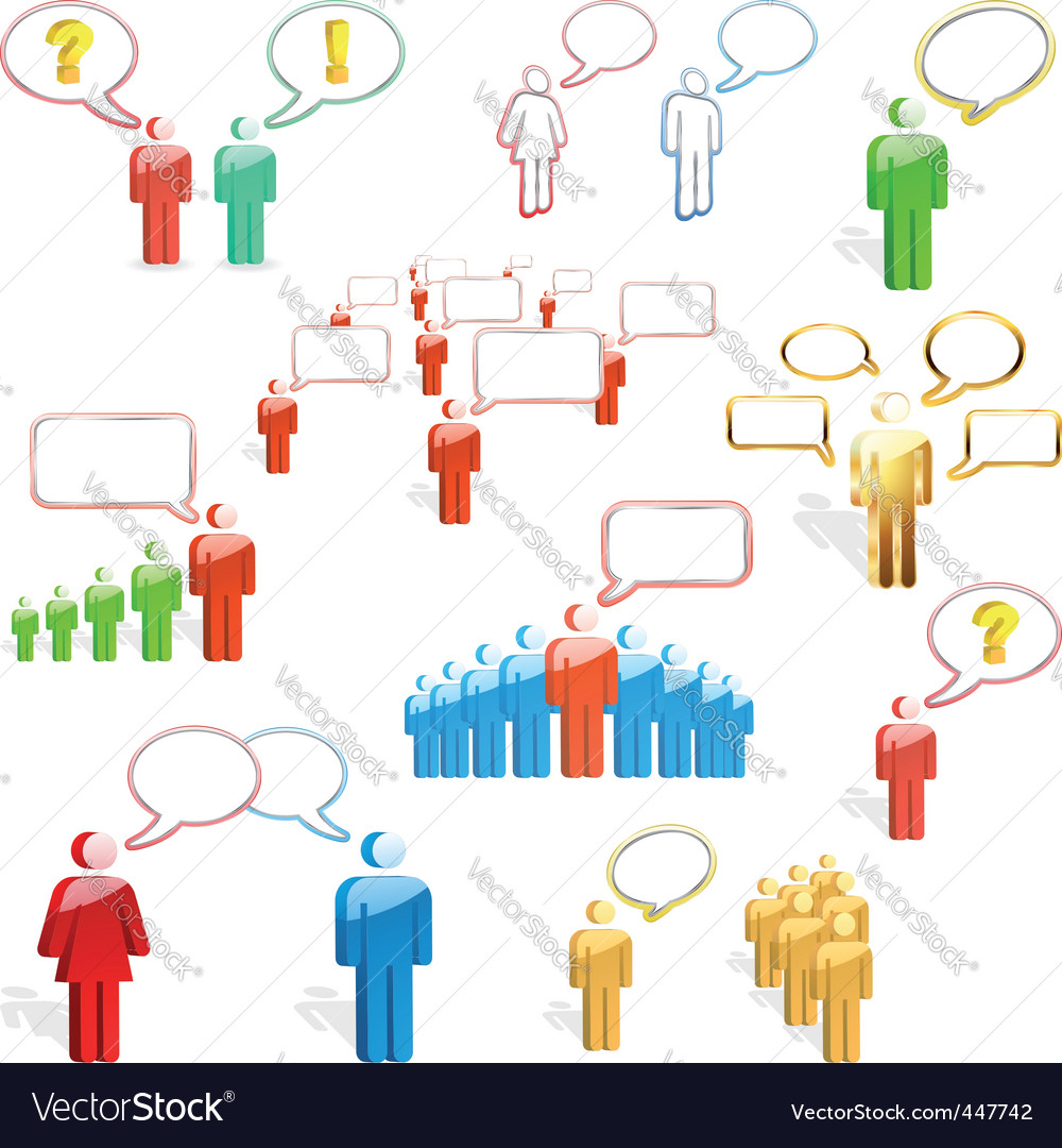 Speech Royalty Free Vector Image - VectorStock