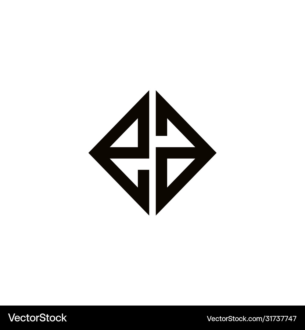 Ea letter logo icon design template elements Vector Image