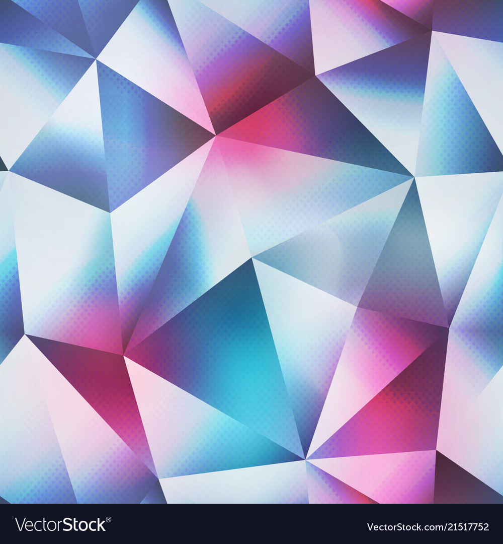 Abstract triangle seamless pattern Royalty Free Vector Image
