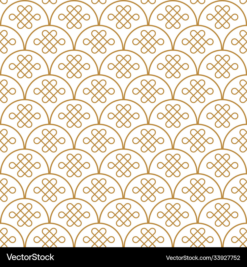 Traditional chinese seamless patterns Royalty Free Vector