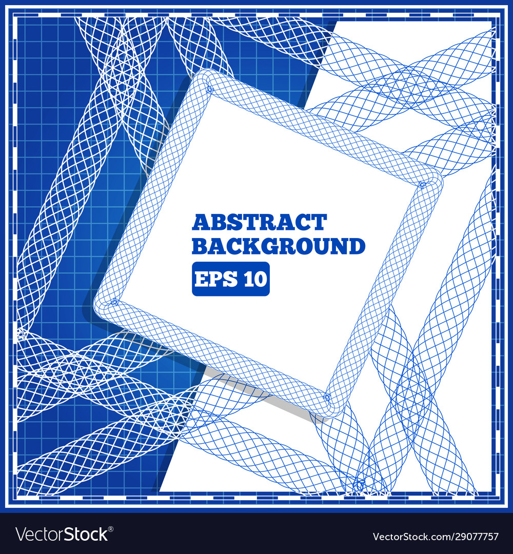 Abstract background in form frames Royalty Free Vector Image