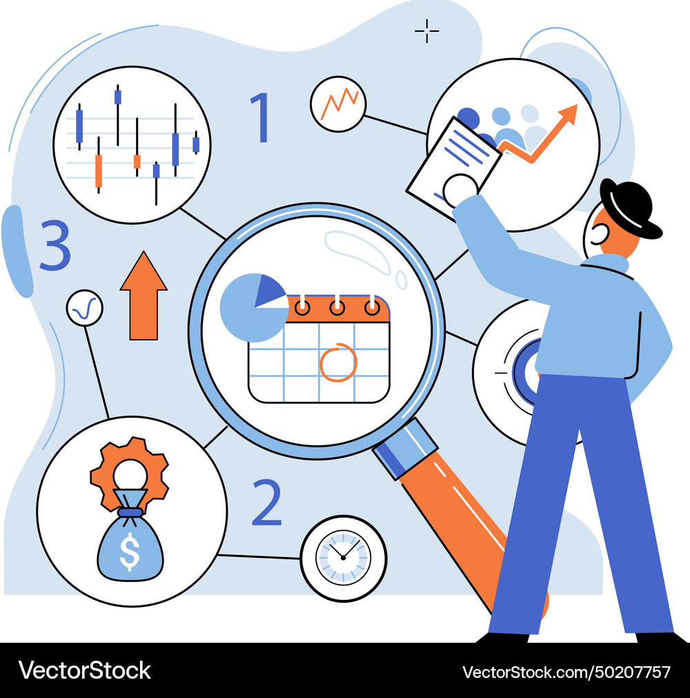 Business development banking regulations protect Vector Image