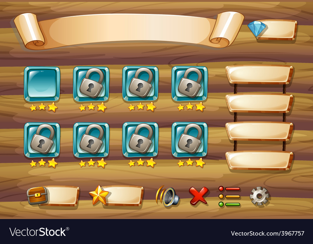 Computer game Royalty Free Vector Image - VectorStock