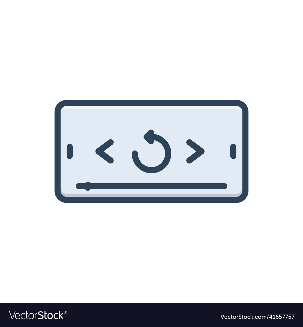 Playback Royalty Free Vector Image - VectorStock