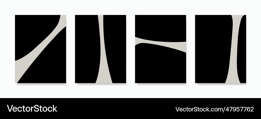Embrace simplicity with this minimalist wall art Vector Image