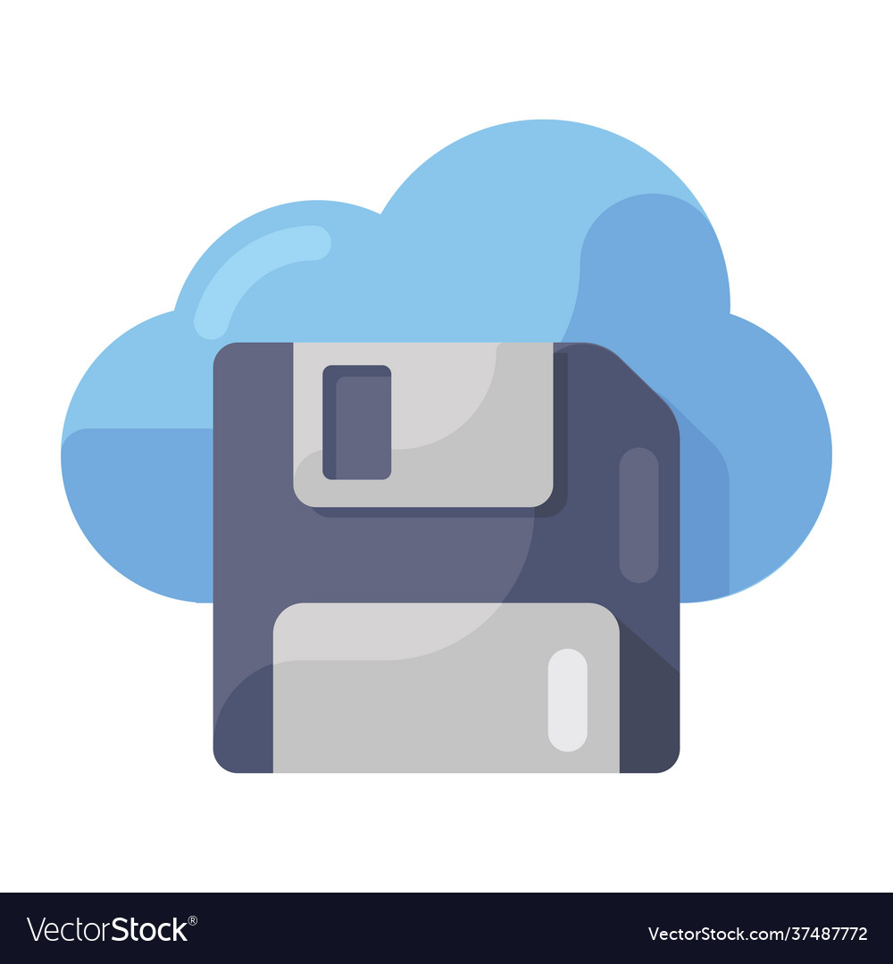 Cloud storage Royalty Free Vector Image - VectorStock