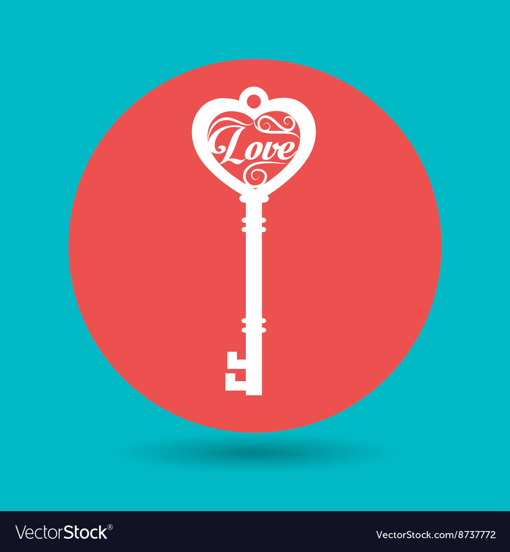 Key isolated design Royalty Free Vector Image - VectorStock