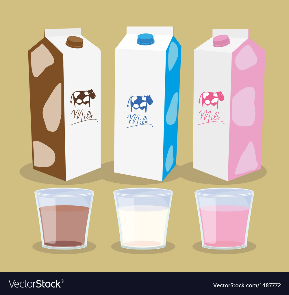 Milk Royalty Free Vector Image - VectorStock