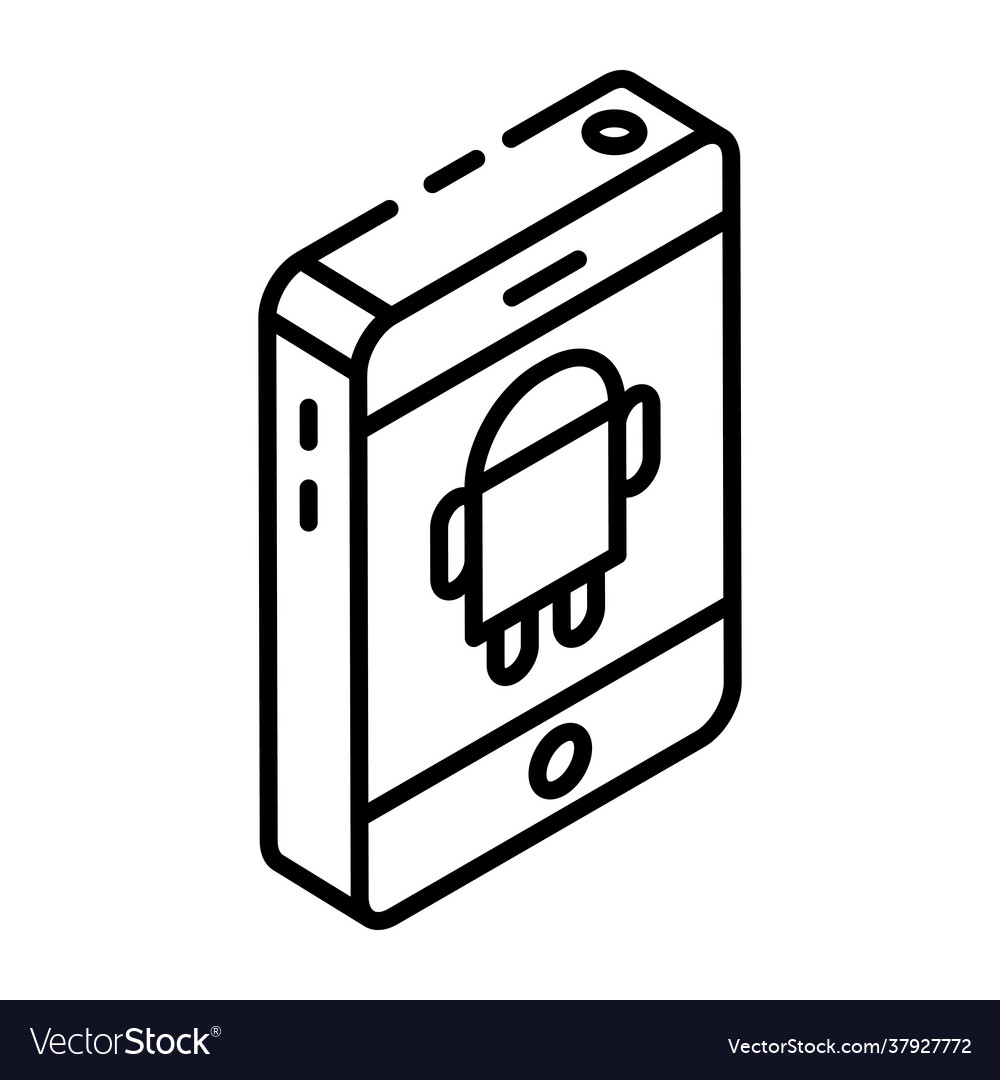 Mobile application Royalty Free Vector Image - VectorStock