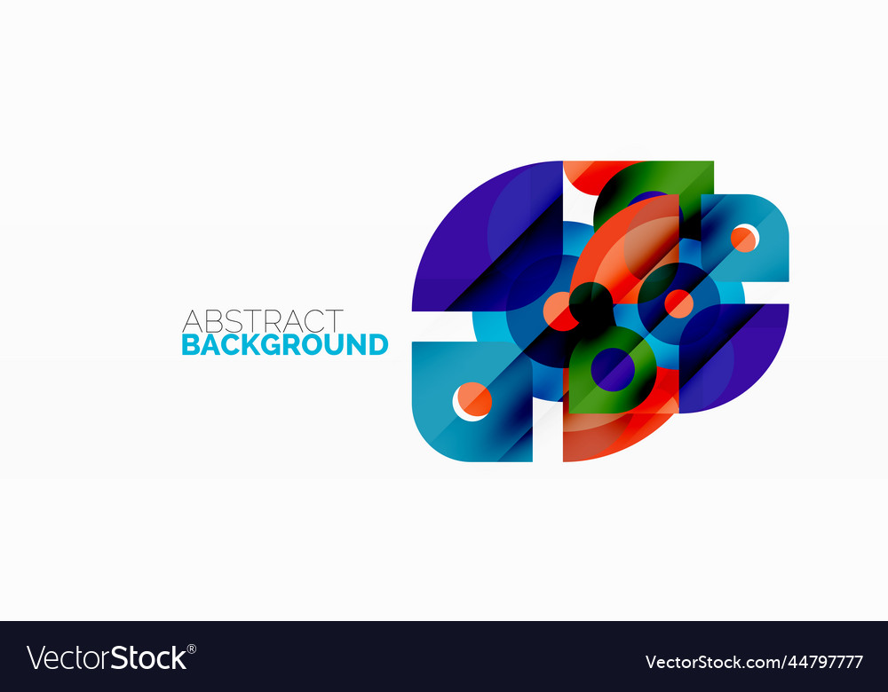 Colorful geometric pattern minimal abstract Vector Image Colorful geometric pattern minimal abstract Vector Image