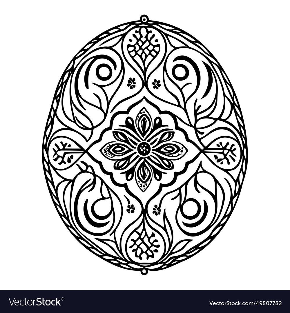 Batik pattern ornament design element Royalty Free Vector