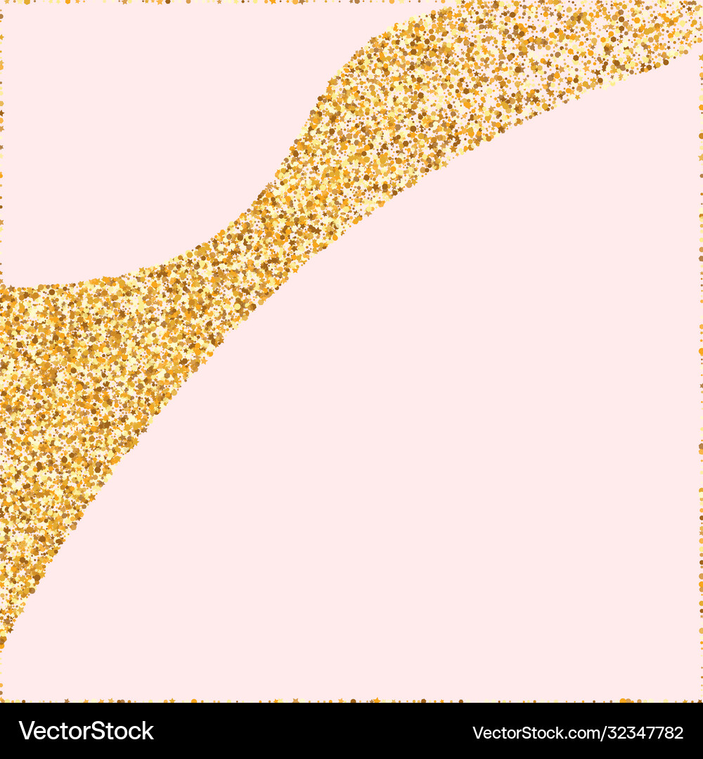 Golden dust pink background luxury circle Vector Image