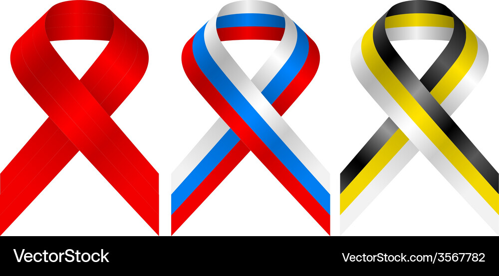 Retro ribbon russia russian scroll stylized symbol