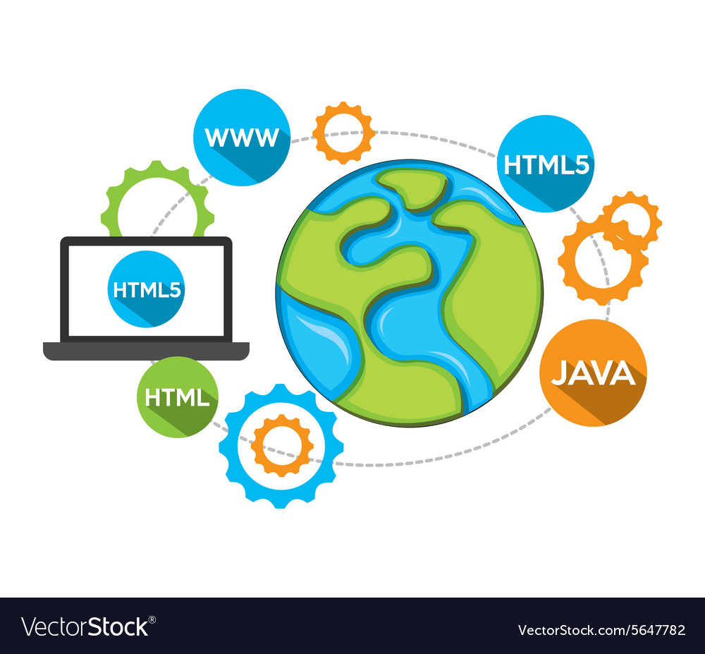 Software development Royalty Free Vector Image