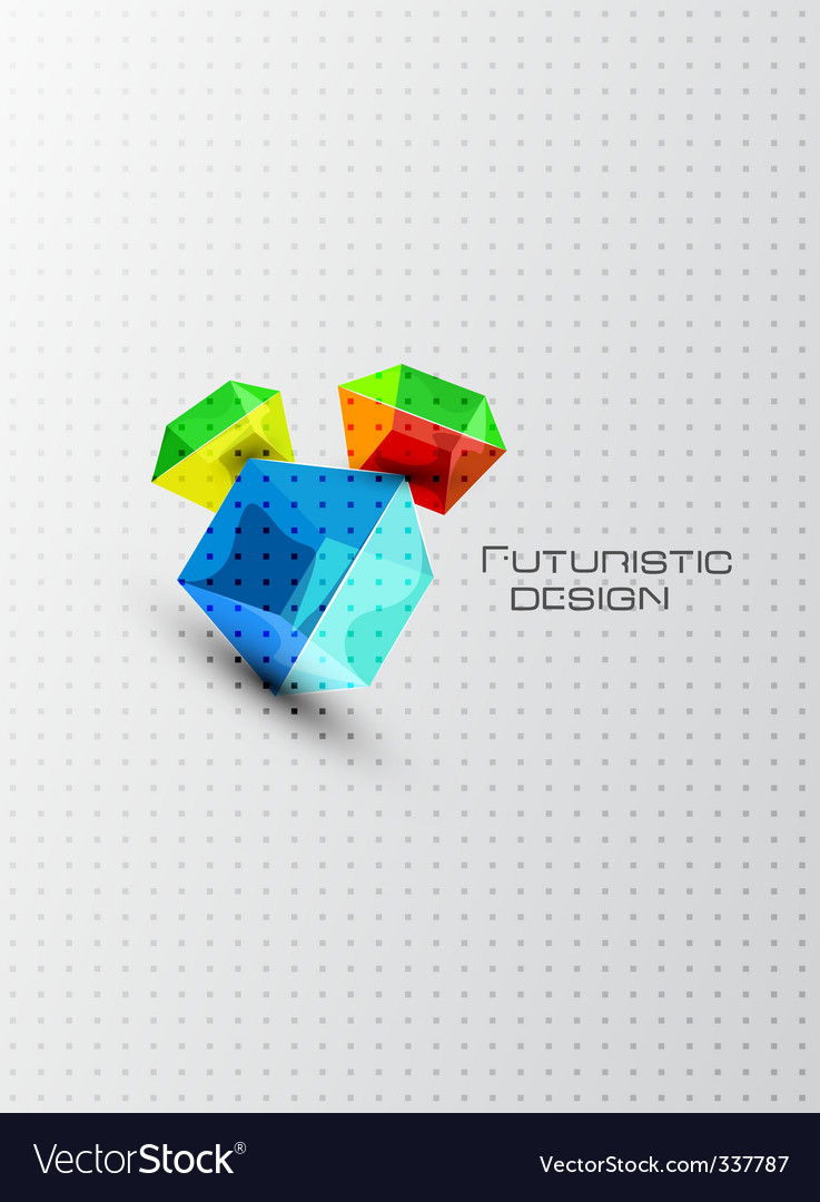 Futuristic design Royalty Free Vector Image - VectorStock
