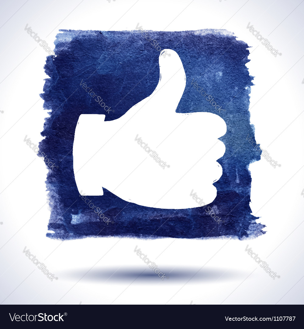 Like hand Royalty Free Vector Image - VectorStock