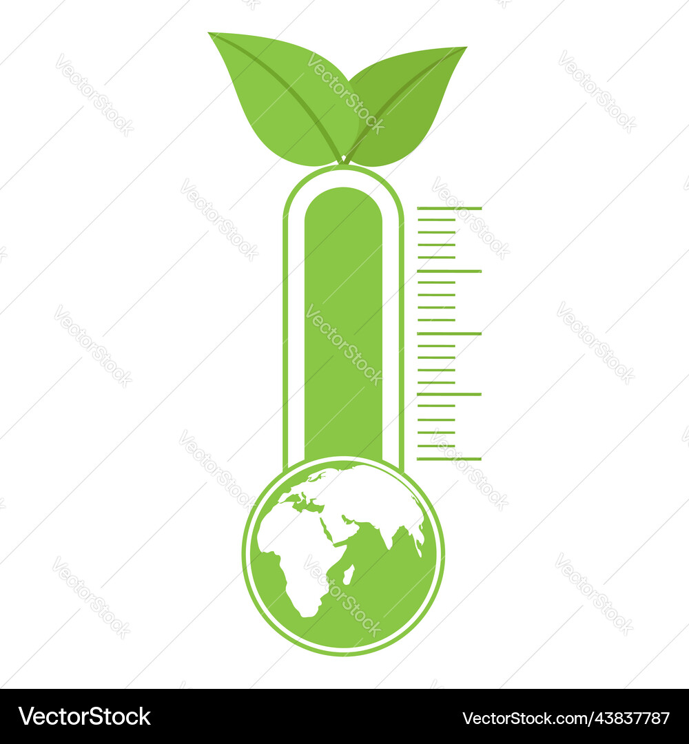 Symbol of environmental conservation Royalty Free Vector