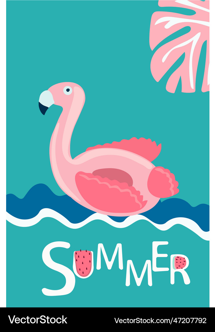 Essence of summertime enjoyment background Vector Image
