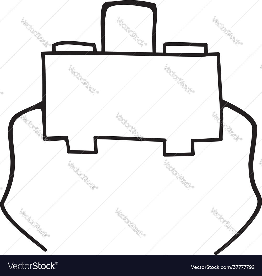 Micro button icon Royalty Free Vector Image - VectorStock