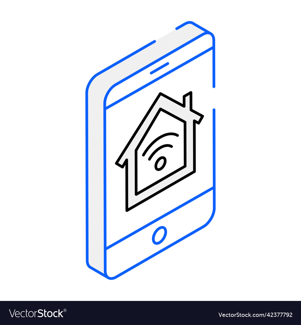Smart app Royalty Free Vector Image - VectorStock
