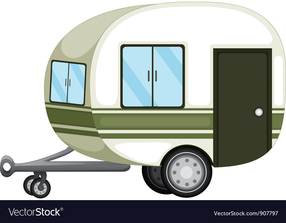 Caravan Royalty Free Vector Image - VectorStock