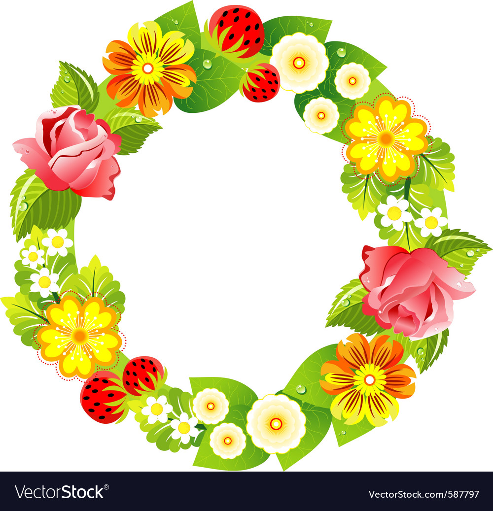Floral background Royalty Free Vector Image - VectorStock
