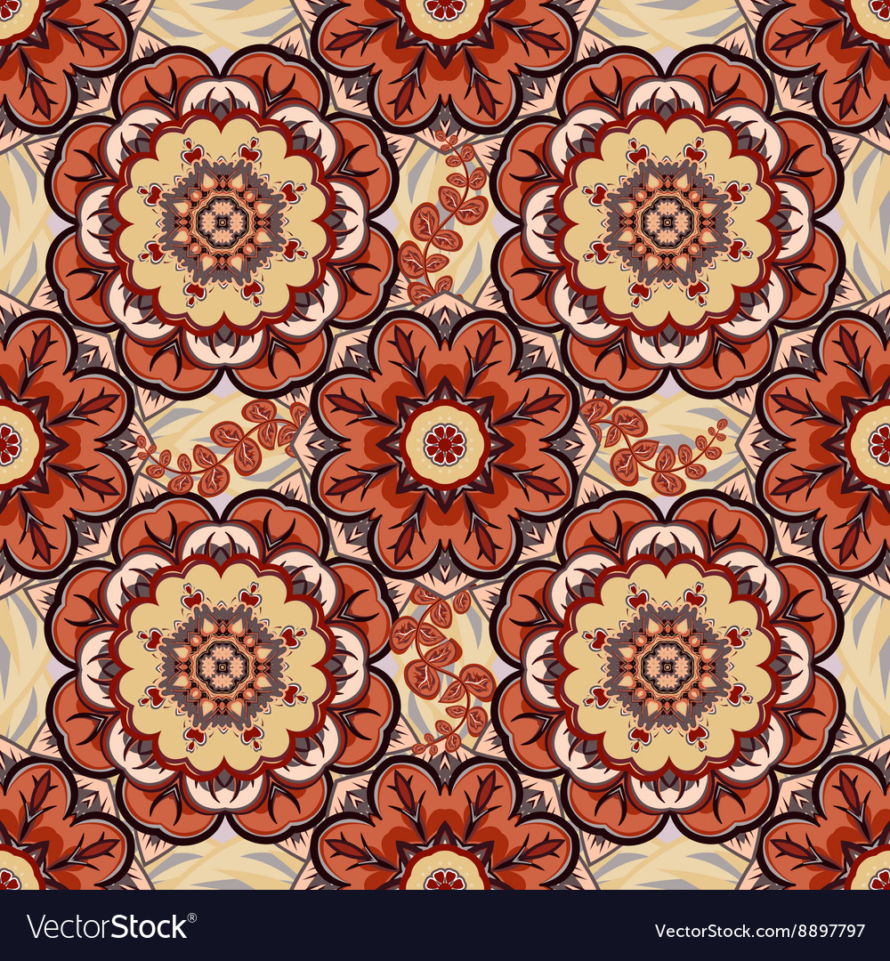 Seamless tiled pattern royal luxury classical Vector Image