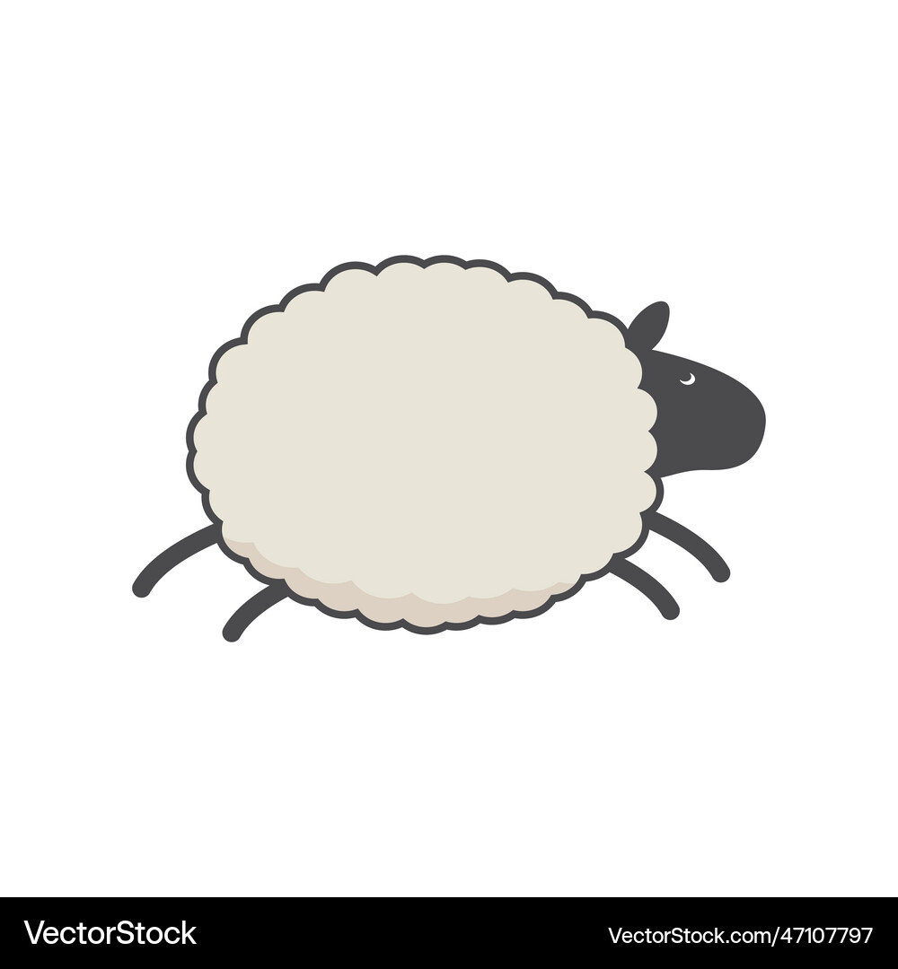 Sheep logo icon Royalty Free Vector Image - VectorStock