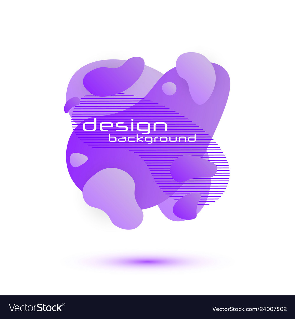 Dynamic fluid design Royalty Free Vector Image