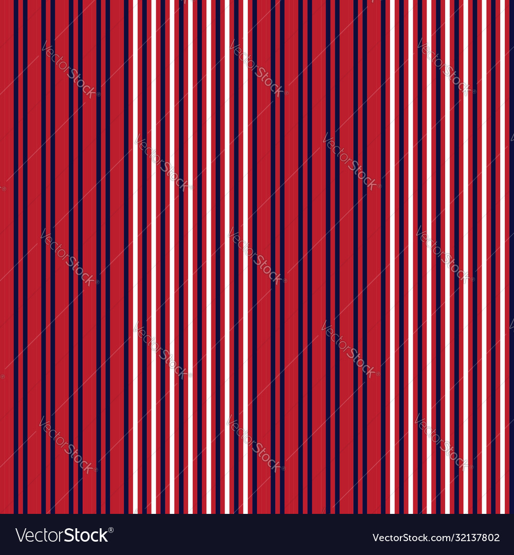 Red and blue stripe seamless pattern background Vector Image