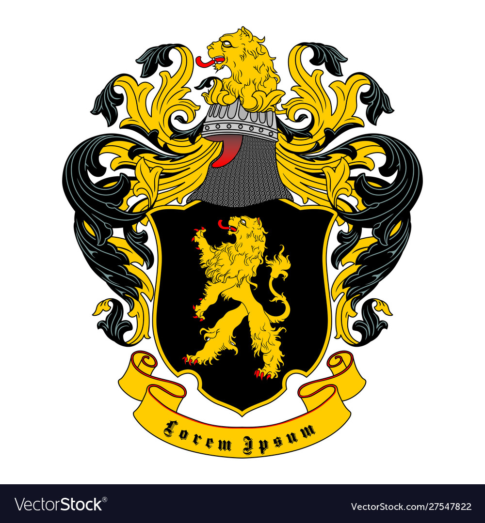Crest Royalty Free Vector Image - VectorStock