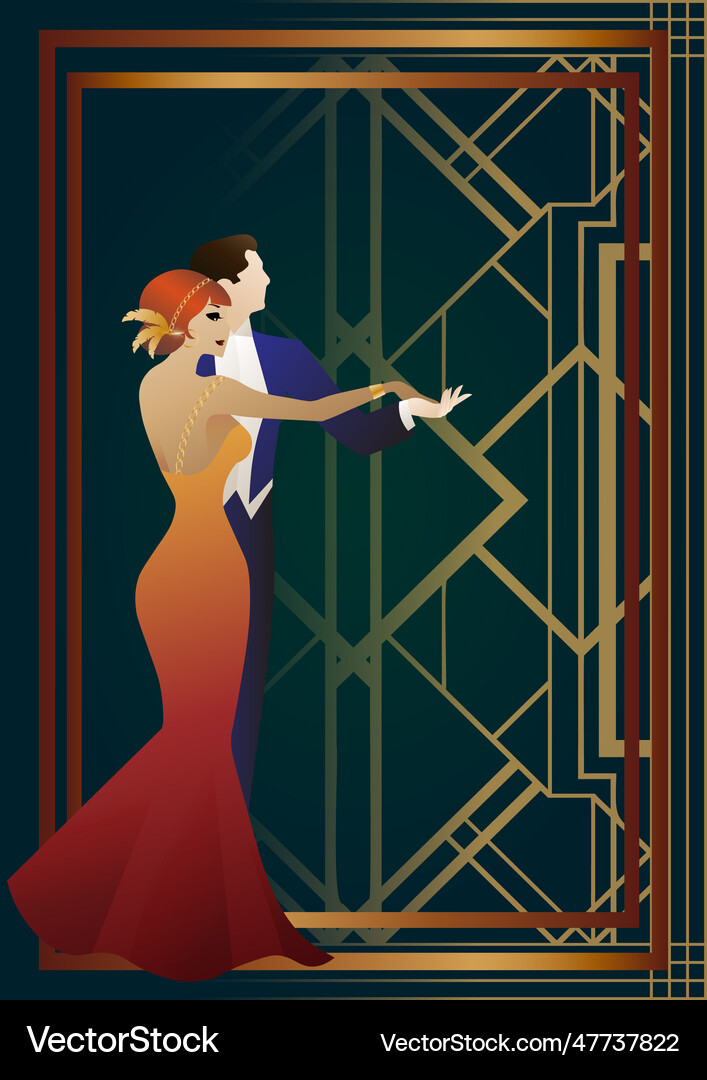 Nightclub with people dancing and drinking Vector Image