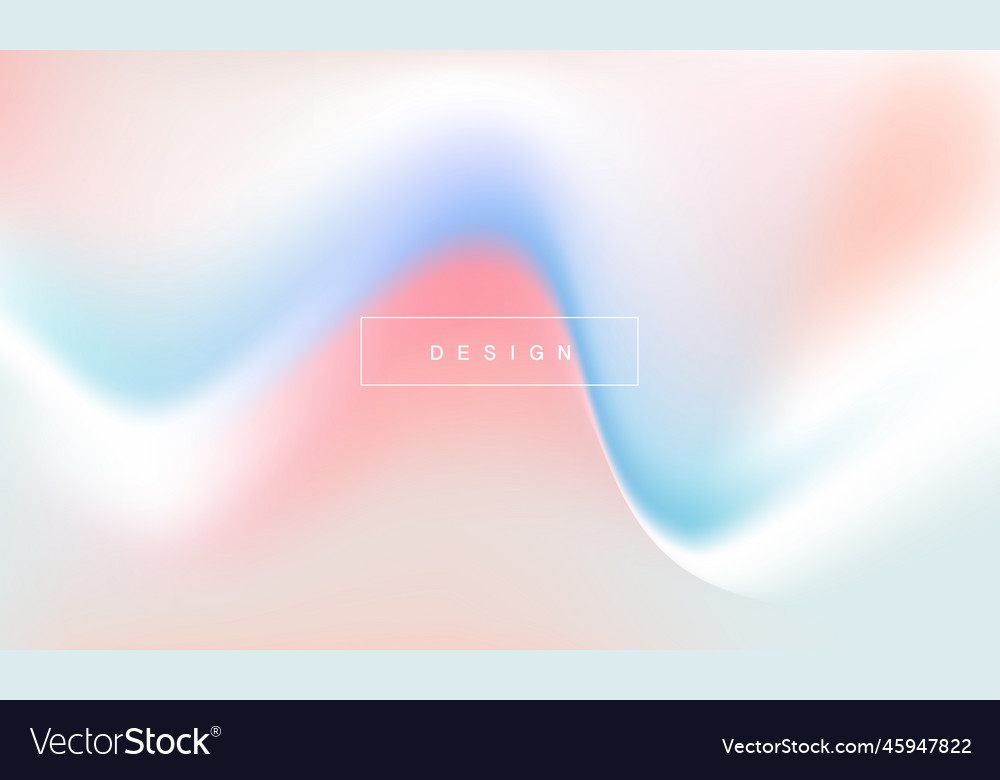 Pastel gradient abstract backgrounds soft tender Vector Image