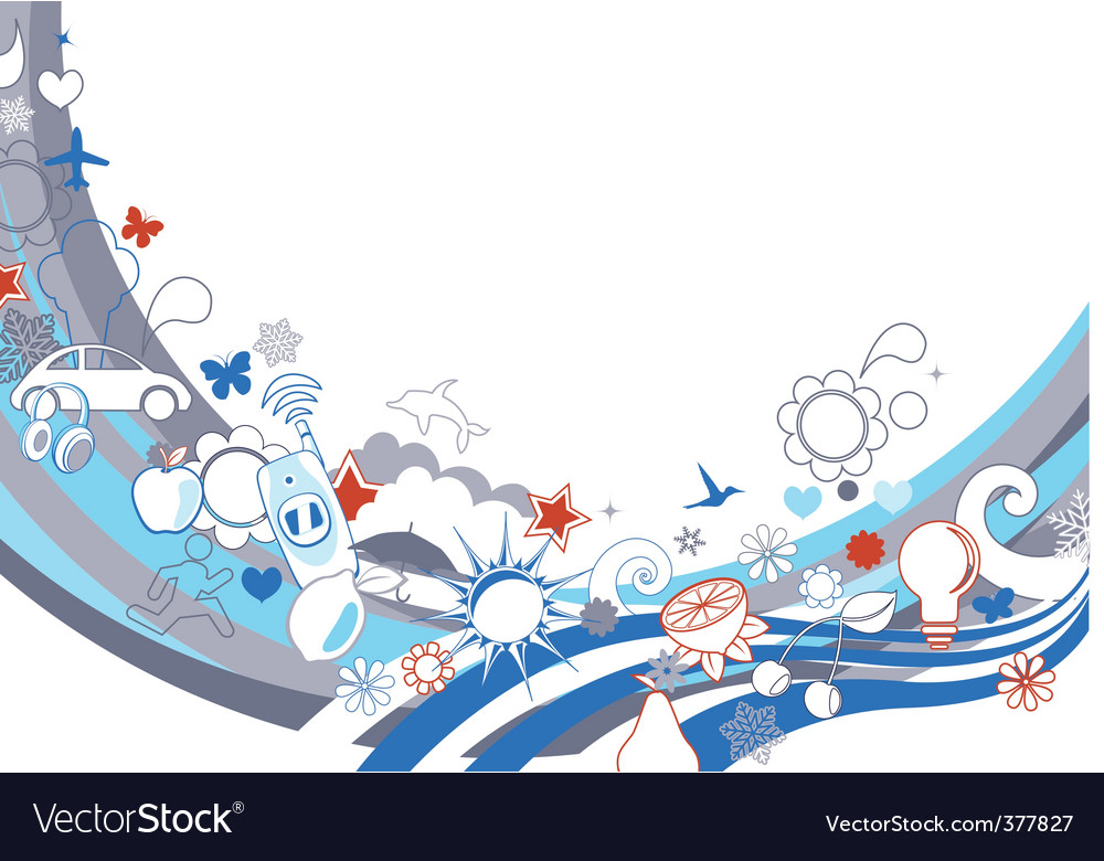Funky background Royalty Free Vector Image - VectorStock