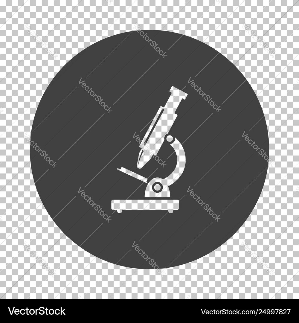 School microscope icon Royalty Free Vector Image