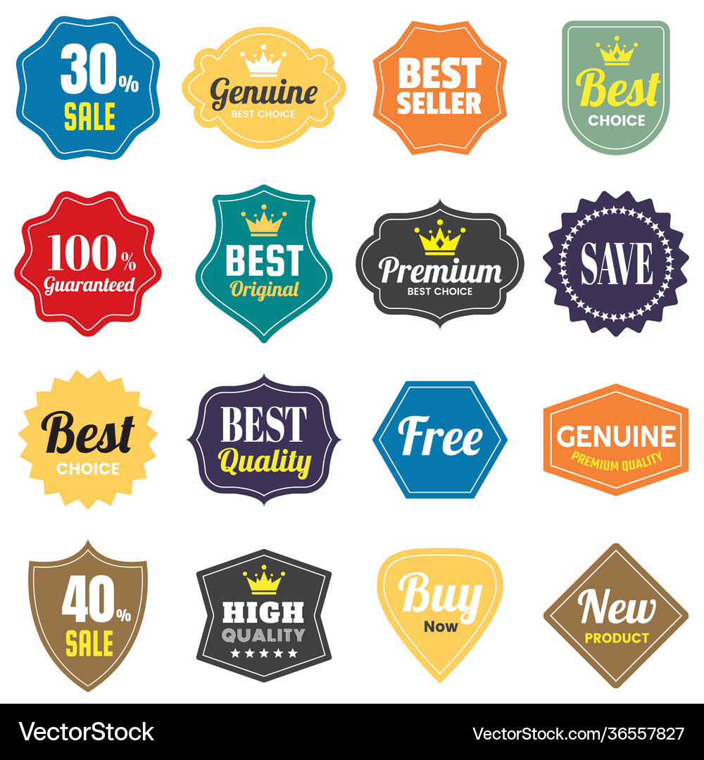 Vintage retro logo for banner Royalty Free Vector Image