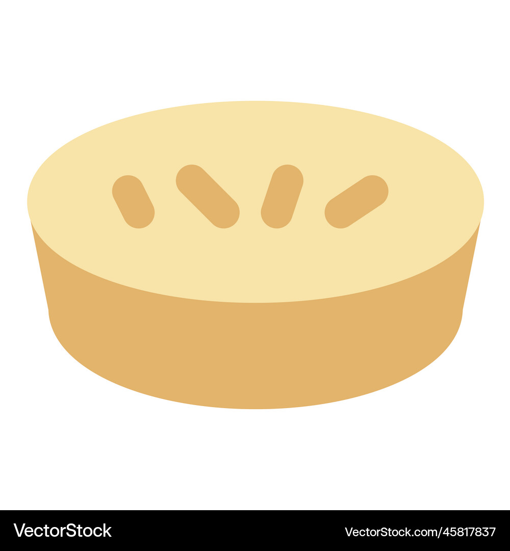 Tasty baked milk served in earthenware Royalty Free Vector