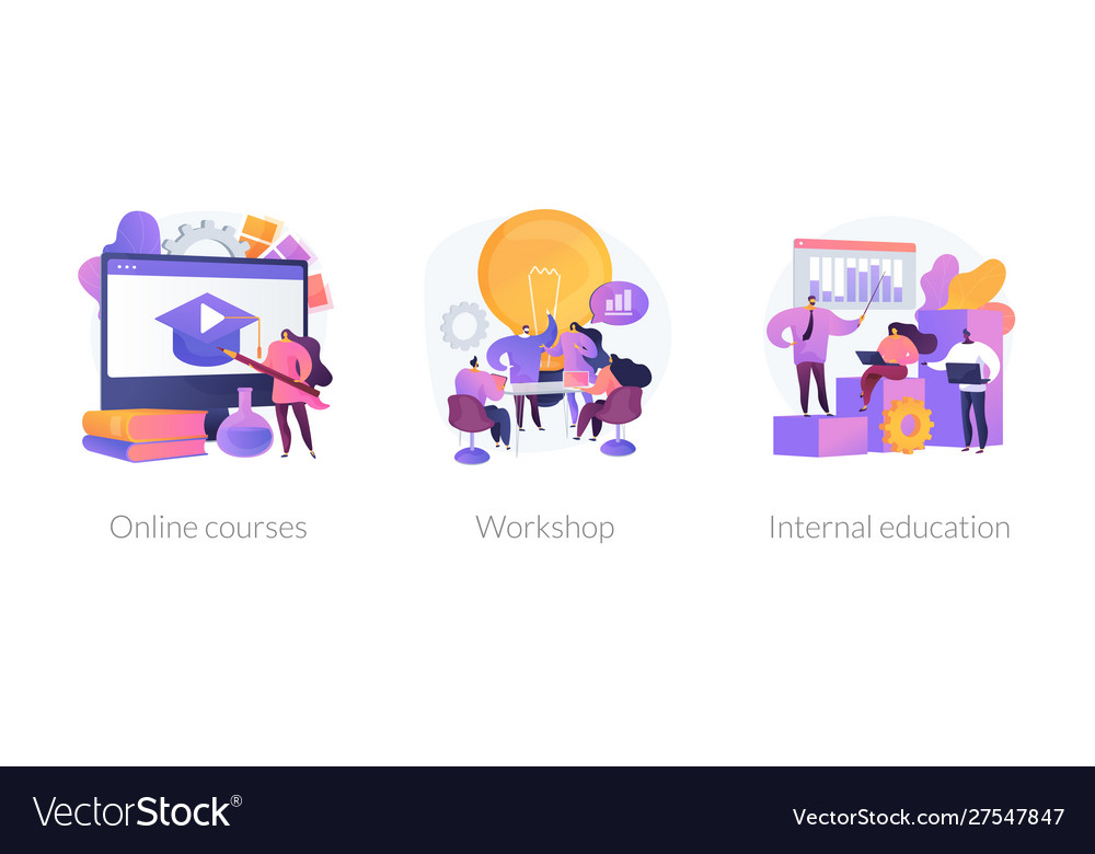 Knowledge development concept metaphors Royalty Free Vector Knowledge development concept metaphors Royalty Free Vector