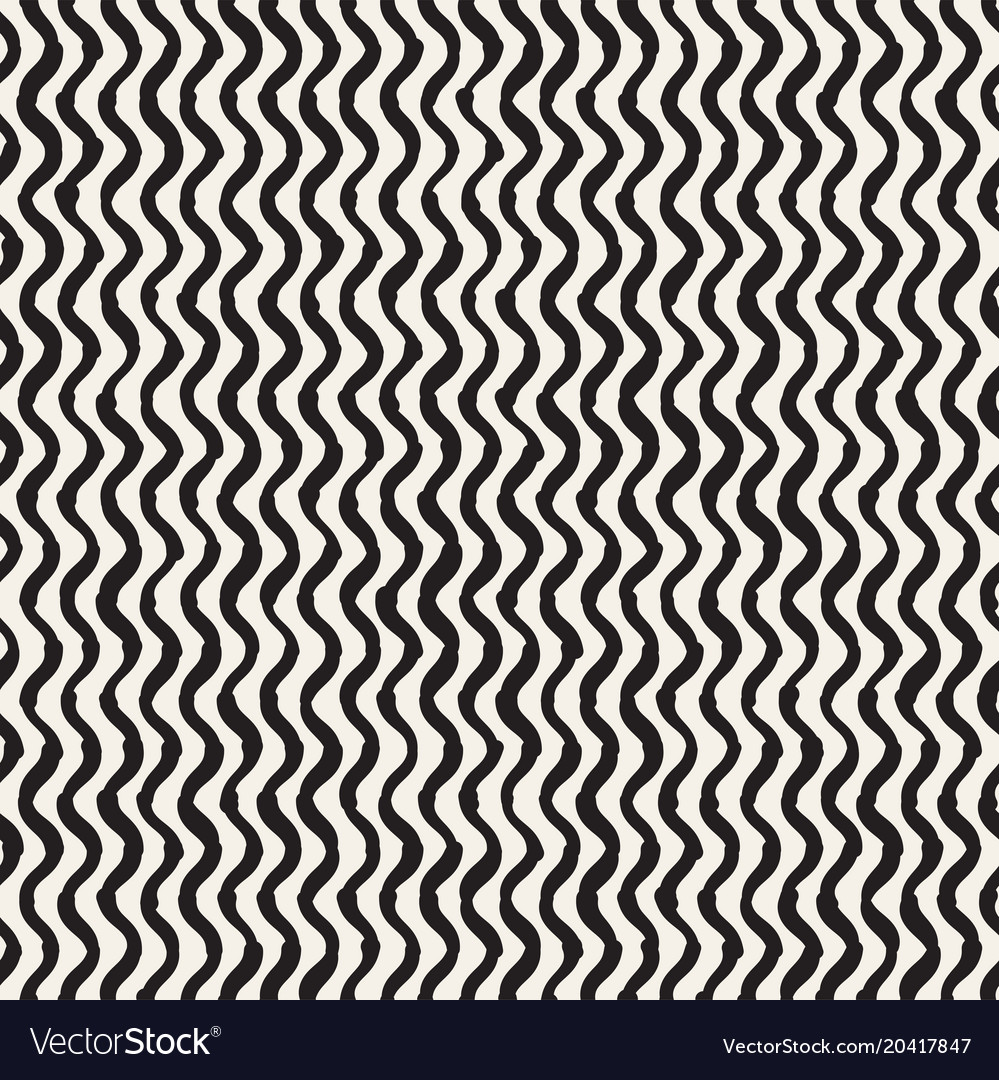 Seamless abstract hand drawn pattern Royalty Free Vector