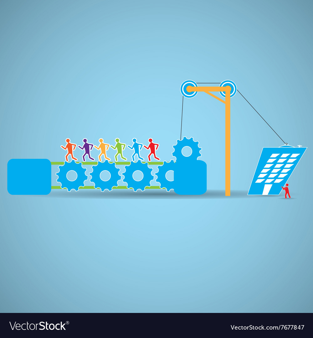 Teamwork Royalty Free Vector Image - VectorStock
