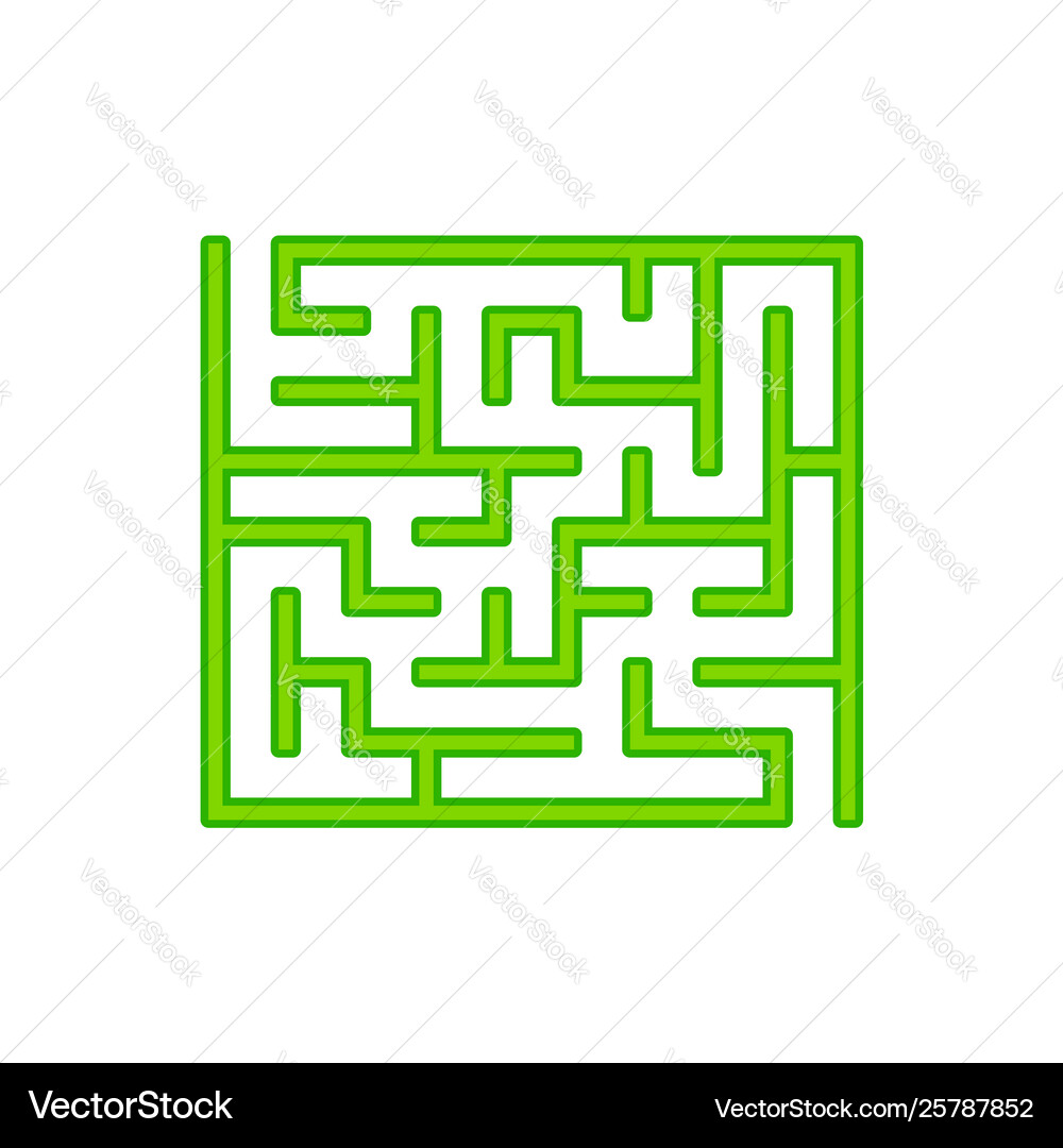 Abstract labyrinth game for kids puzzle Royalty Free Vector