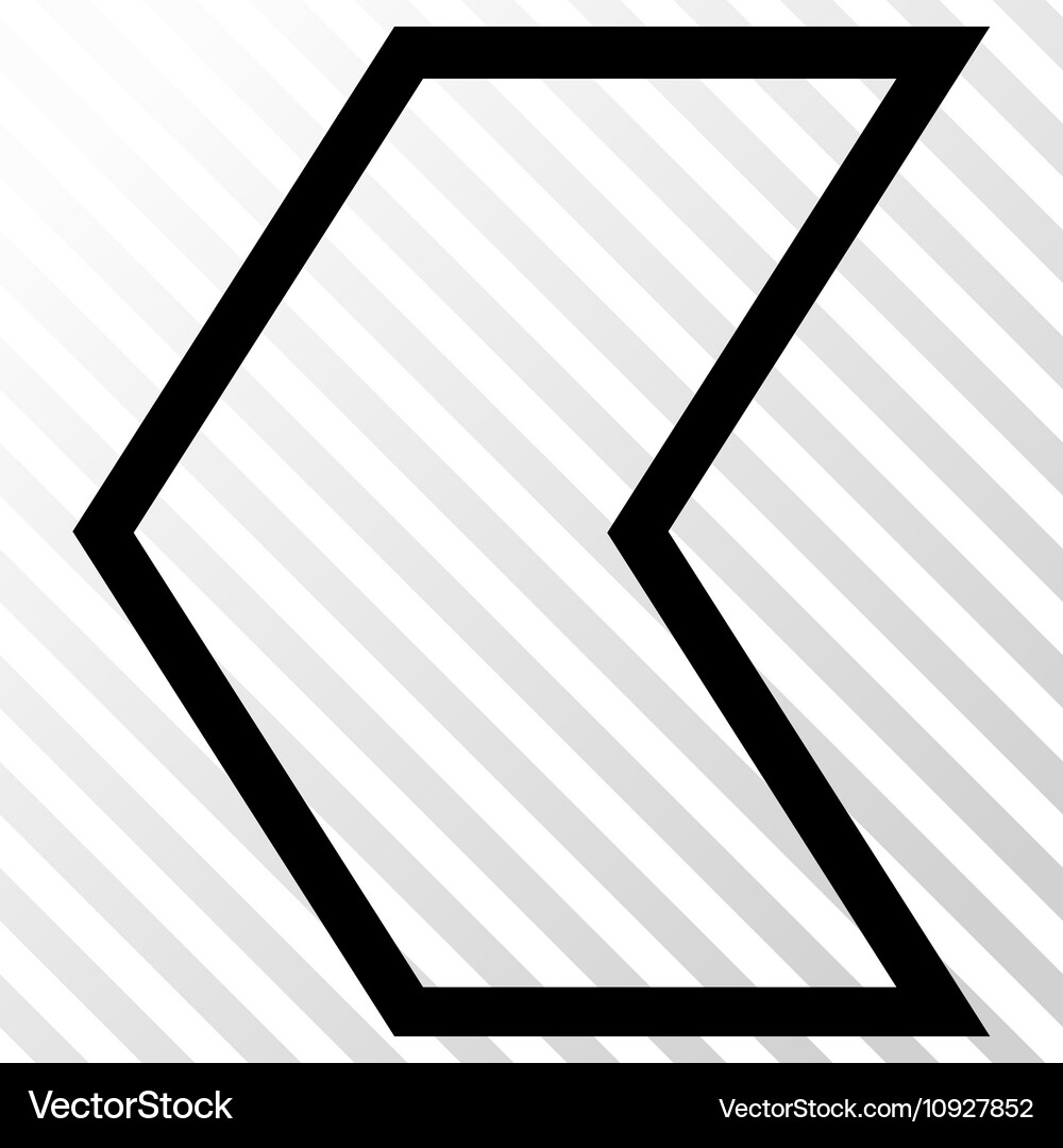 Arrowhead left icon Royalty Free Vector Image - VectorStock