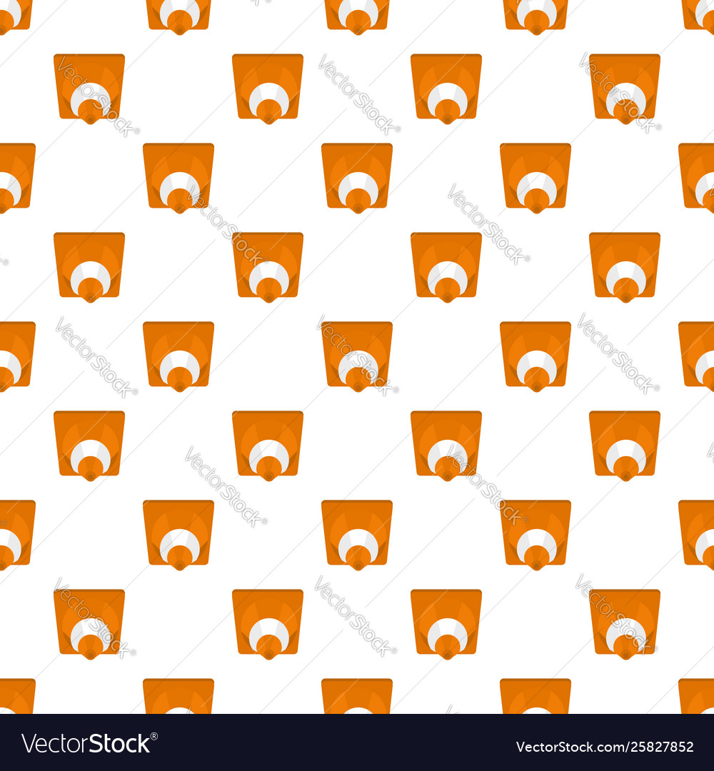 Cone pattern seamless Royalty Free Vector Image