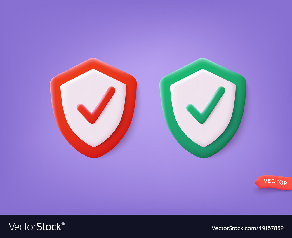 Correct incorrect sign right and wrong mark icon Vector Image Correct incorrect sign right and wrong mark icon Vector Image