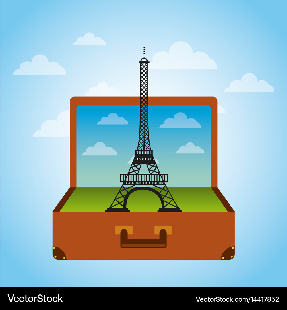 Travel and tourism design Royalty Free Vector Image